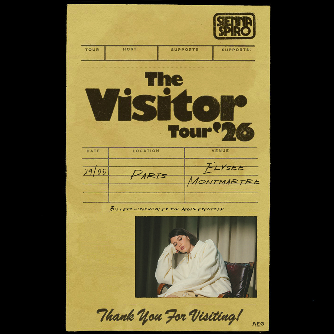 SIENNA SPIRO - Elysée Montmartre